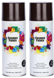 Cosmos Paints Brown Spray Paint 800 ml Price in India - Buy Cosmos ...