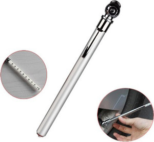 Ubee Stick Tire Pressure Gauge 5-50 PSI Tire Tyre Air Pressure Test ...