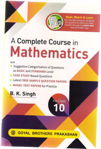 A Complete Course In Mathematics For Class 10: Buy A Complete Course In ...