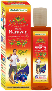 Herbal Canada Maha Narayan Oil | Enriched with Kesar | Ayurvedic Pain ...