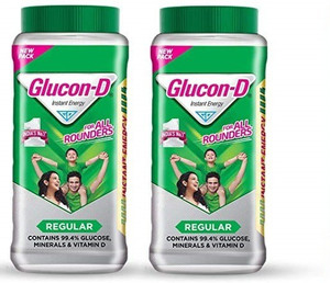 GLUCON-D Instant Energy 1 Kg Jar pack Of 2 Energy Drink Price in India ...