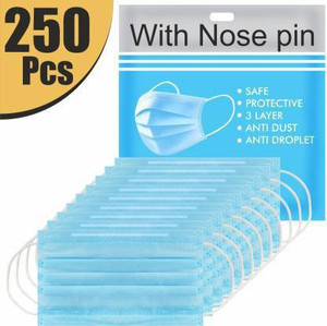 Wellstar Surgical Mask Mask with Nose Pin 3 Layer Mask 3 Ply Mask ...