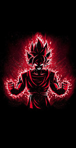 Goku Wall Sticker Poster selfadhesive Anime Posters for Room(Multicolor ...