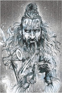 Furious Shiva Sketch Poster Paper Print - Religious posters in India ...