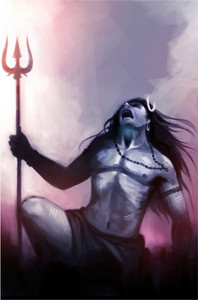 Furious Shiva Art Poster Paper Print - Religious posters in India - Buy ...