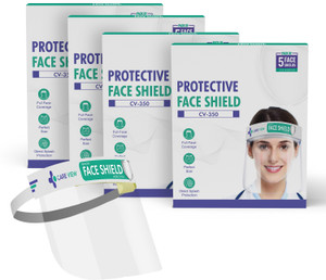 Care View CV-350 Full Coverage Anti Splash Face Shield Mask with Face ...