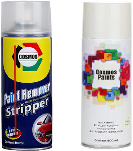 Cosmos Paints White Spray Paint 400 ml Price in India - Buy Cosmos ...