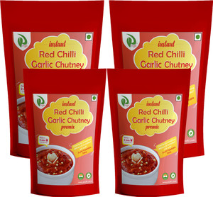 Dryfii Rajasthani Natural, Homemade Lal Mirch Lahsun Thecha/ Red Chilli ...