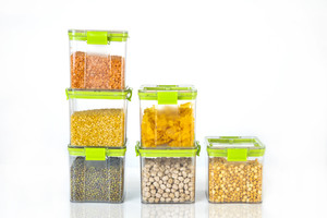 makewell Plastic Grocery Container - 700 ml Price in India - Buy ...
