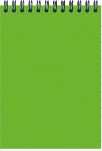 NAVNEET Youva Wiro Binding Pocket Regular Notebook Single Line 100 ...