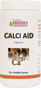Bakson's Homoeopathy Calci Aid Tablets Price in India - Buy Bakson's ...