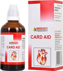 Bakson's Homoeopathy Card Aid Drops Price in India - Buy Bakson's ...