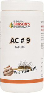 Bakson's Homoeopathy AC#9 Tablets Price in India - Buy Bakson's ...