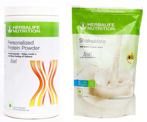 HERBALIFE Personalized Protein Powder 400 Gm and Shake Mate Plant-Based ...