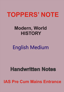 Modern And World History Handwritten Notes By Toppers In English For ...