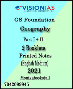 Vision IAS-Geography Part-I+II-GS Foundation Printed Notes 2021-English ...