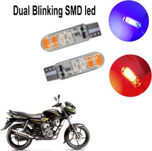 COMICAL SMD-RED-BLU-ST2-601 Brake Light Motorbike LED for Bajaj (12 V ...