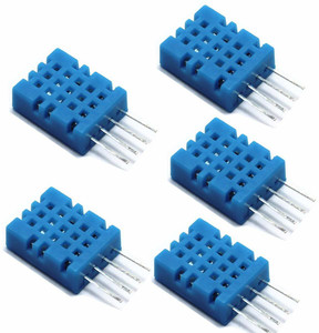 INVENTO 5pcs DHT11 Digital Temperature and Humidity Sensor Module Probe ...