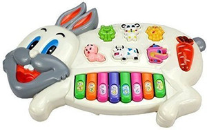 Paras Rabbit Keyboard for Kids/Musical Toys Piano for Babies with ...