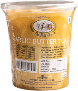 The Bake Shop Garlic Butter Toast Garlic flavored Cake Rusk Price in ...