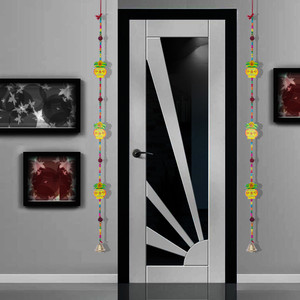 Palpal . Paper Mache Kalash Door Hangings (Multicolor,96 cm) -Set of 2 ...