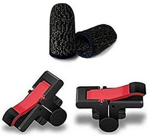 Adhvik Mobile Shooting Sensitive Shoot/aim Buttons L1r1 Trigger ...