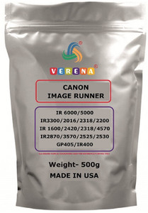 verena XEROX MACHINE TONER Powder 500G FOR CANON IR3300, 2200, 2016 ...