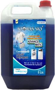 KYORAS SKY Detergent 5 Liter, Laundry Liquid for Fabric Care, Suitable ...