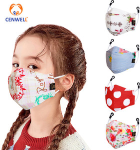 CENWELL 100 % Cotton Kids 3D Face Mask Reusable Washable Breathable ...