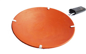 Chapati Tawa Mitti Terracotta Clay Tawa Tawa 23.3 cm diameter Price in ...