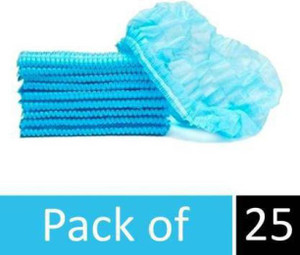 NATURE SKY Pack Of 25 blue Disposable Stretchable Non Woven Hygiene ...