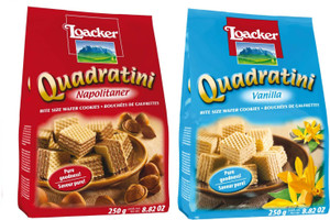 LOACKER Quadratini VANILLA & NAPOLITANER Wafers 250 Gm X 2 Wafers Price ...