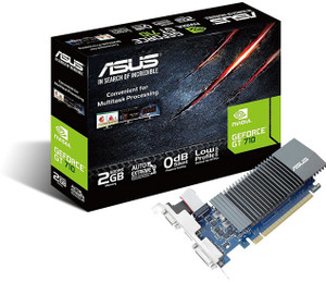 ASUS GeForce 710-2-SL GT 710 PCI-Express Graphics Card GDDR5 2 GB ...