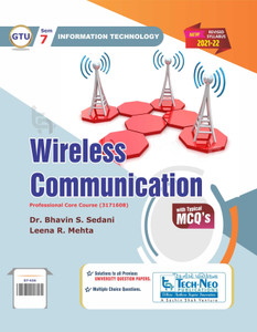 Wireless Communication For GTU Sem 7 IT ( Syllabus Code 3171608 ): Buy ...