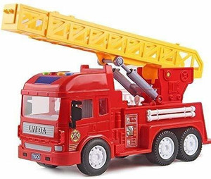 IndusBay 6 Wheeled Extendable Fire Rescue Engine Unbreakable Friction ...