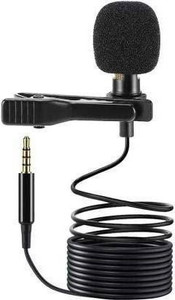 Miraaz Collar Mic 3.5 mm Mini Tie Clip Collar Lavalier Lapel Microphone ...