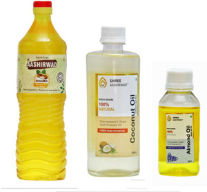 SHREE AASHIRWAD Cold Pressed Kachi Ghani Pure And Natural Organic Oils ...
