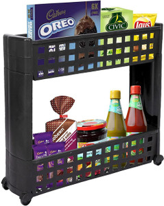 Flipkart SmartBuy Dish Drainer Kitchen Rack Plastic 2 Layer | Dark ...