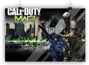 Mw3 for wall decoration Paper Print - Gaming posters in India - Buy art ...