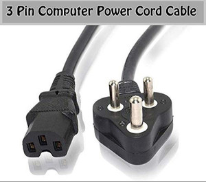 primsol Power Cord 1.8 m heavy duty 100% coper power cable(power cord ...