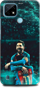 WallCraft Back Cover for Realme C21, RMX3201 LIONE MESSI, FOOTBALL ...