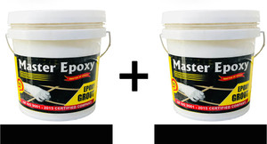Master Epoxy Pack of 2 CTM Tile Epoxy Grout Pack of 2 (Black Color ...
