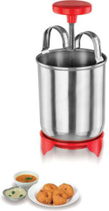 FIVANIO Stainless Steel Medu Vada Mer with Sta, Mer for Perfectly ed ...