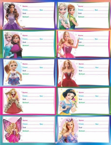 Super Easy 7.22 cm Mixed Design Name Slip Note Books Cartoon Stickers ...