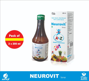 ELDER'S NEUROVIT A TO Z MULTIVITAMIN SYRUP 200ML X 2PCS Price in India ...