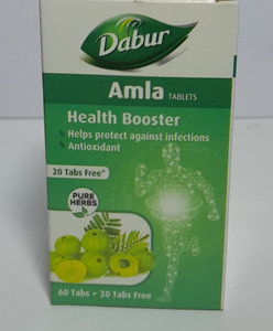 Dabur AMLA TABLETS (60 TABLETS) Price in India - Buy Dabur AMLA TABLETS ...