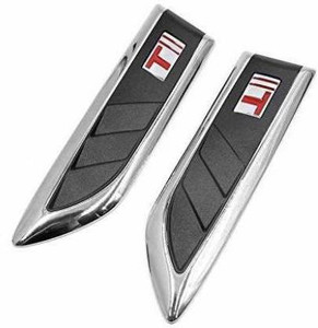 LAVITRA Car Decorative Air Flow Duct (V-618) Racing Side Vent Air Flow ...