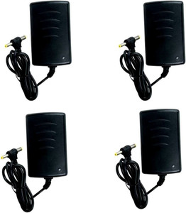 TechSupreme Pack of 4 Cheap & Best Power Adapter 12V 1Amp Dual Pin for ...