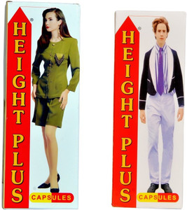 Surjichem Height Plus Capsule Pack Of 2 Each Of 60 Capsules Price in ...
