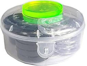 mayureshcollection High Glossy Transparent 5mm, 20 Pcs. Crystal Carrom ...